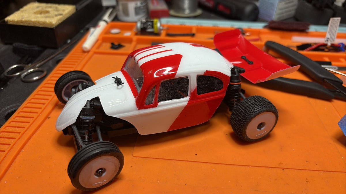 1/24 VW BUG BEETLE BODY FOR LOSI MICRO B MICRO-B – Team Bluegroove