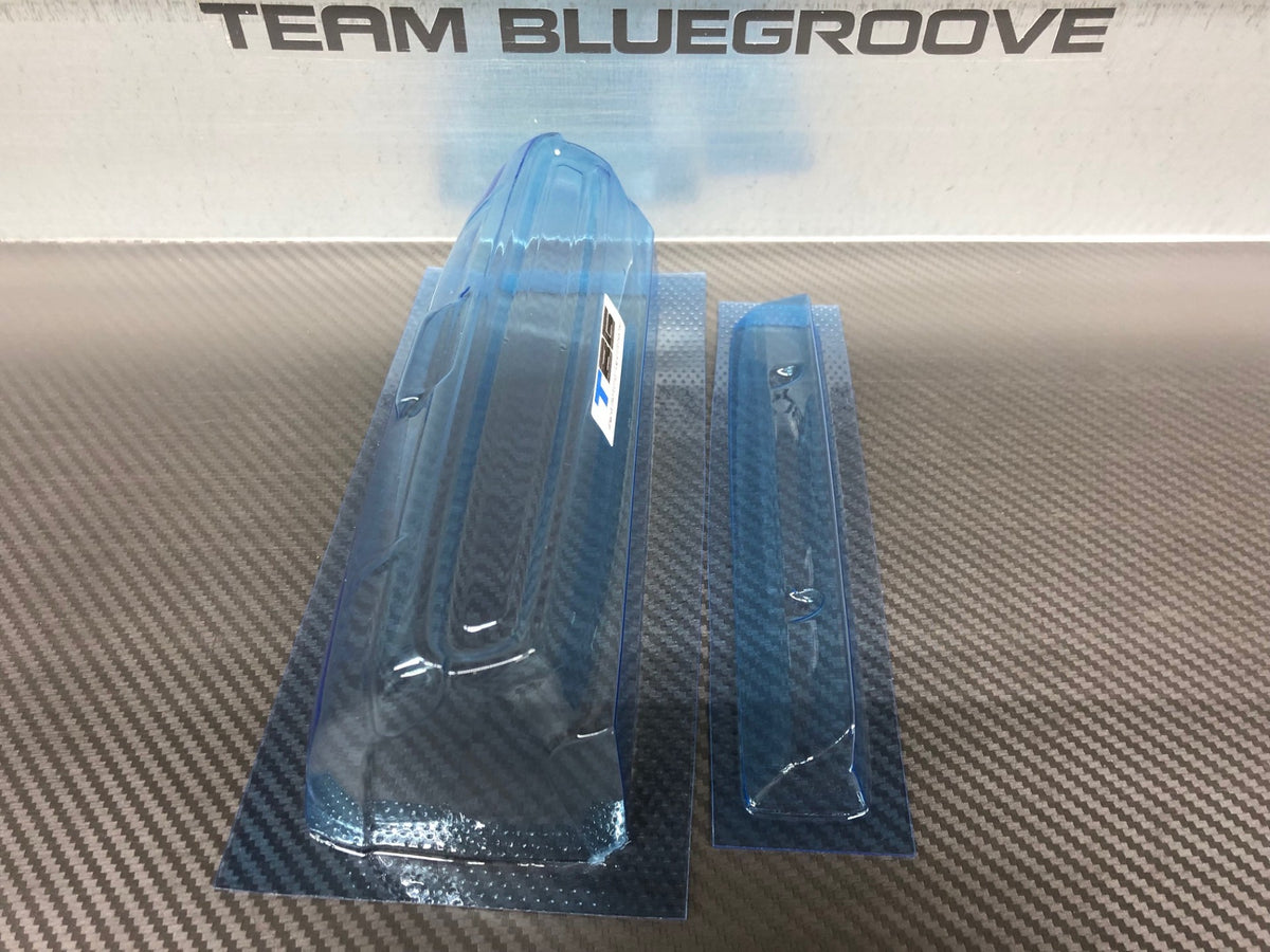 REAR BUMPER AND WING FOR DODG 1970 CHALLENGER BODY HPI RACING TRANS AM ...